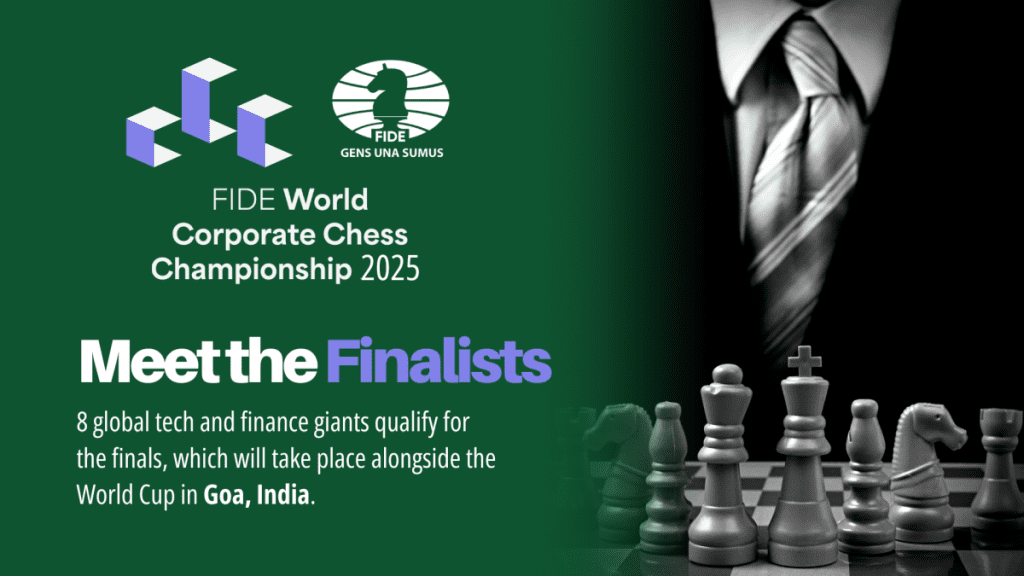 Global tech and finance giants qualify for second FIDE World Corporate ...